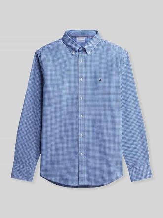Tommy Hilfiger Regular Fit Freizeithemd mit Logo-Stitching