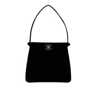 Chanel Sac &agrave; main en tissu Pre-owned - Femme - Pre-owned - Bleu - Taille: ONE Size