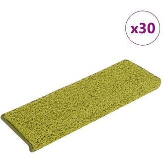 vidaXL Stufenmatten 30 Stk. 65x21x4 cm Gr&uuml;n Rechteckiger Rand vidaXL