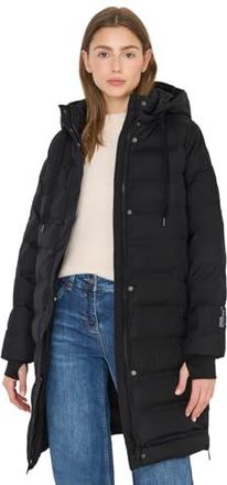 Cecil 1005484 Manteau avec Coutures collées, Noir, XXL Femmes