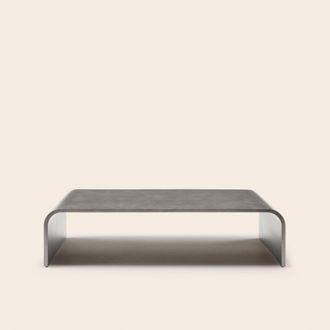 Madura Table Basse Talika Canon de fusil - GRIS