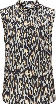 Lascana Druckbluse mit Alloverdruck, Blusentop aus Viskose