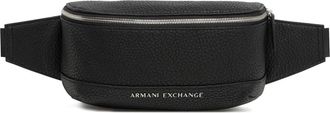 A|X Armani Exchange Homme, Sacs, Noir, Taille: ONE Size Sac Banane &Eacute;l&eacute;gant avec Sangle R&eacute;glable