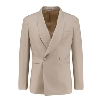 Tagliatore Homme, Costumes, Beige, Taille: L Blazer crois&eacute;