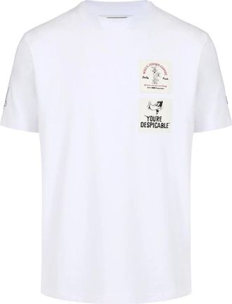 Iceberg Homme, Tops, Blanc, Taille: L T-shirt en jersey de coton coupe slim avec imprim&eacute; Looney Tunes