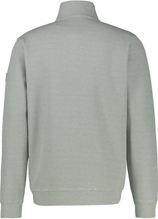 Lerros Sweatshirt Troyer in Sweatqualit&auml;t aus Strickmaterial