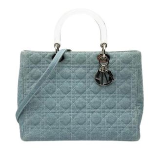 Dior Pre-owned Lady Dior Satchel - - Pre-owned - Damen - Blau - ONE SIZE
