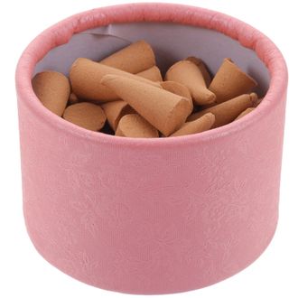 BESPORTBLE 3 Boxen R&uuml;ckfluss R&auml;ucherkegel f&uuml;r Innenbereich Aromatherapie Duftkegel aus Sandelholz mit 120 St&uuml;ck und 3 Haltern Meditation Entspannung Luftreinigun