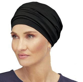 Christine Headwear Damen Nomi Turban Headband, Schwarz, Einheitsgr&ouml;&szlig;e EU