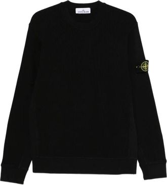 Stone Island Homme, Pulls, Noir, Taille: 2XL SweaT-shirt Ras du Cou