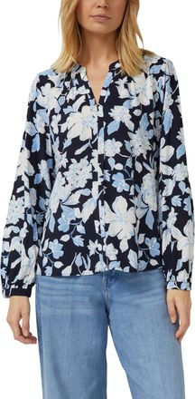 s.Oliver Damen Bluse 2174662 Blue 40