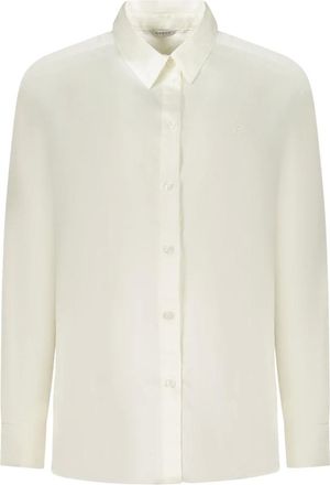 Guess Femme, Blouses et Chemises, Blanc, Taille: 44 FR Chemise &agrave; manches longues