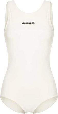Jil Sander Femme, Maillots de bain, Blanc, Taille: 40 FR Maillot de bain