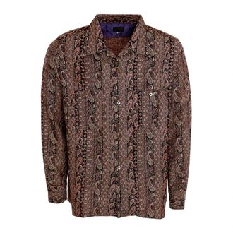 Needles Hemd Classic Ns215 - - Shirts - Herren - Braun - L