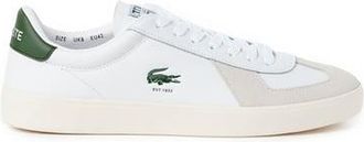 Lacoste Baskets en cuir et coton m&eacute;lang&eacute;s