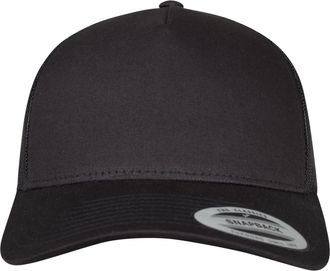 Flexfit Unisex 5-panel Retro Trucker Cap accessoire lifestyle, Schwarz, Einheitsgröße EU