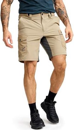RevolutionRace Rambler Lightweight Pro Shorts pour Homme, Shorts légers et Shorts de randonnée, Khaki, XXL