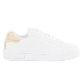 A|X Armani Exchange Wei&szlig;er Lederkorb Geo AX - - Shoes - Herren - Wei&szlig; - 38 EU