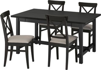 IKEA NORDVIKEN / INGOLF Tisch und 4 Stühle