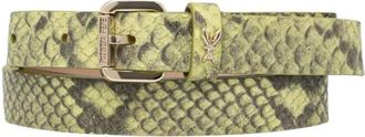 Patrizia Pepe Femme, Accessoires, Vert, Taille: M Ceinture en cuir
