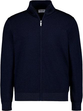Pierre Cardin Herren Pullover blau Merinowolle unifarben
