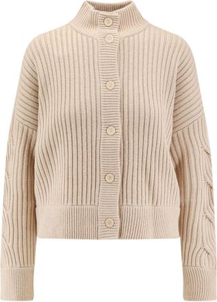 Max Mara Damen, Strickwaren, Beige, MGr&ouml;&szlig;e