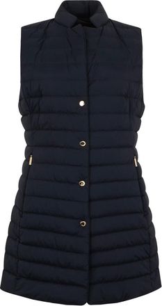 Moorer Femme, Vestes, Bleu, Taille: 50 FR Gayle Quilted Vest