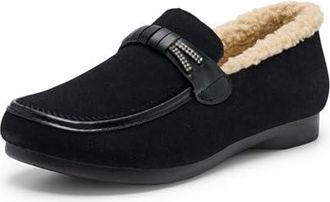 Alexis Leroy Chaussures Bateau et Mocassins en Mousse &agrave; M&eacute;moire de Forme pour Femme Int&eacute;rieur Ext&eacute;rieur Noir 39 EU