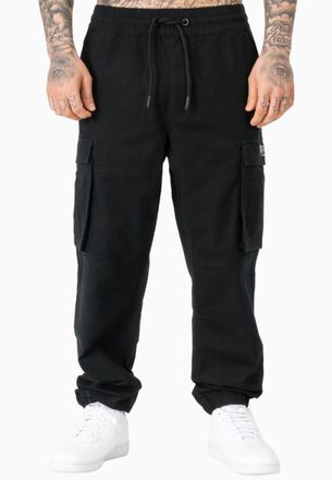 Lonsdale Herren Cargohose Normale Passform MICKLEY Black/Grey 3XL, 117654