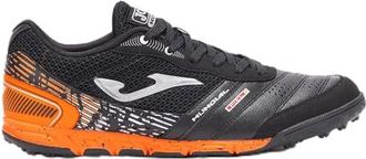 Joma Chaussures Futsal Turf, 39-46, Amortissement et durabilité pour Une Performance supérieure - Noir, Blanc, 43.5 EU