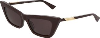 Bottega Veneta Bv1446S Sonnenbrille - - Accessories - unisex - Schwarzk - 53 MM
