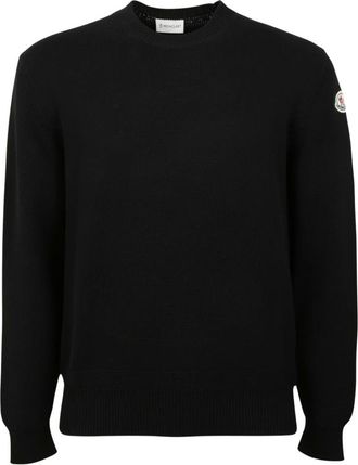 Moncler Homme, Sweatshirts et sweats &agrave; capuche, Noir, Taille: XL Pull ras du cou