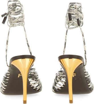 Ferragamo Calf Leather Sandals - Multicolor