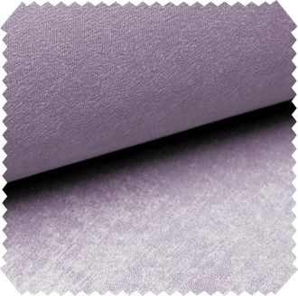 Novely PLATIN - Elegant Glänzender Möbelstoff - Robuster Polsterstoff mit Ultra-Clean-Technologie - Pflegeleichte Meterware 1lfm (07 Pastell Violett Lila)