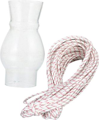 Valiclud Glas&ouml;llampe Mit Transparenter Abdeckung Und Docht 5m Vintage Petroleumlampe F&uuml;r Wohnraumdekoration Notlicht F&uuml;r Haushalt Buddha Halle