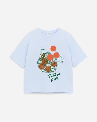 Arket Oversize-T-Shirt -Blau