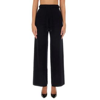 Max Mara Femme, Pantalons, Bleu, Taille: 40 FR Wide Pantalons