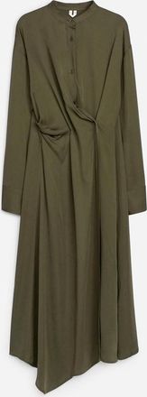 Arket Midi-Wickelkleid -Grün