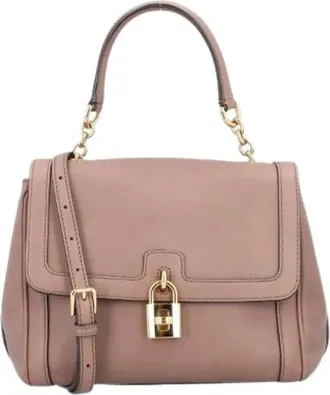 Dolce & Gabbana Sac bandouli&egrave;re Pre-owned - Femme - Pre-owned - Beige - Taille: ONE Size