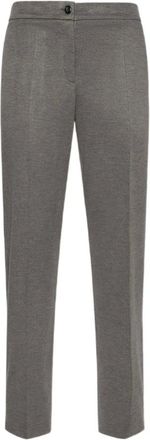 Elena Miro Femme, Pantalons, Gris, Taille: 50 FR Pantalon Slim-fit