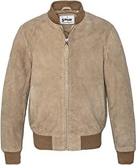 Schott NYC LC300 Blouson, Beige, XXL Homme