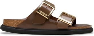 Birkenstock Sandales Arizona Droplet Buckle Cuir Verni BIRKENSTOCK