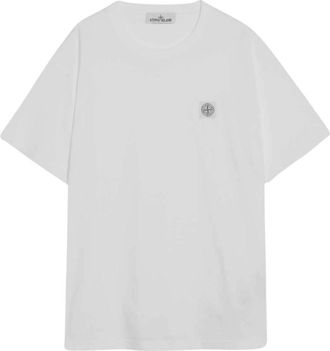 Stone Island Herren, Oberteile, Weiß, 2XLGröße