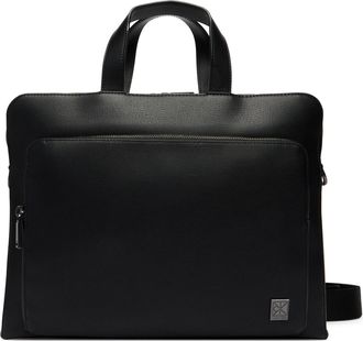 Calvin Klein Laptoptasche Calvin Klein Emblem Hw Commuter LV04D3290G Schwarz