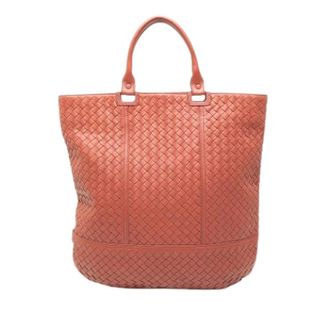 Bottega Veneta Pre-owned Gewebte Nappa Leder Tote - - Pre-owned - Damen - Orange - ONE SIZE