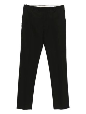 Alexander McQueen Tief sitzende Hose - Schwarz