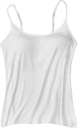 Generic Caraco pour femme avec soutien-gorge intégré, gilet rembourré coupe ajustée, grande taille, lingerie costume, blanc, M