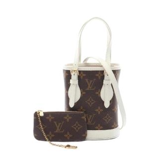 Louis Vuitton Pre-owned Nano Bucket Monogram Handbag - - Pre-owned - Damen - Braun - ONE SIZE