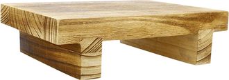 Lurrose Nachttischhocker Holz Tritthocker mit Stabiler Konstruktion Ergonomischer Fu&szlig;hocker f&uuml;r Schlafzimmer und B&uuml;ro Leichter Sitzhocker zur Fu&szlig;st&uuml;tze