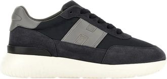 Hogan Homme, Chaussures, Bleu, Taille: 40 EU H709 Allacciato H Banda